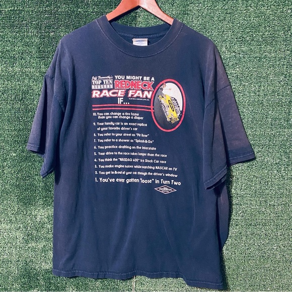 American Vintage | Shirts | Vintage Jeff Foxworthy Redneck Race Fan ...